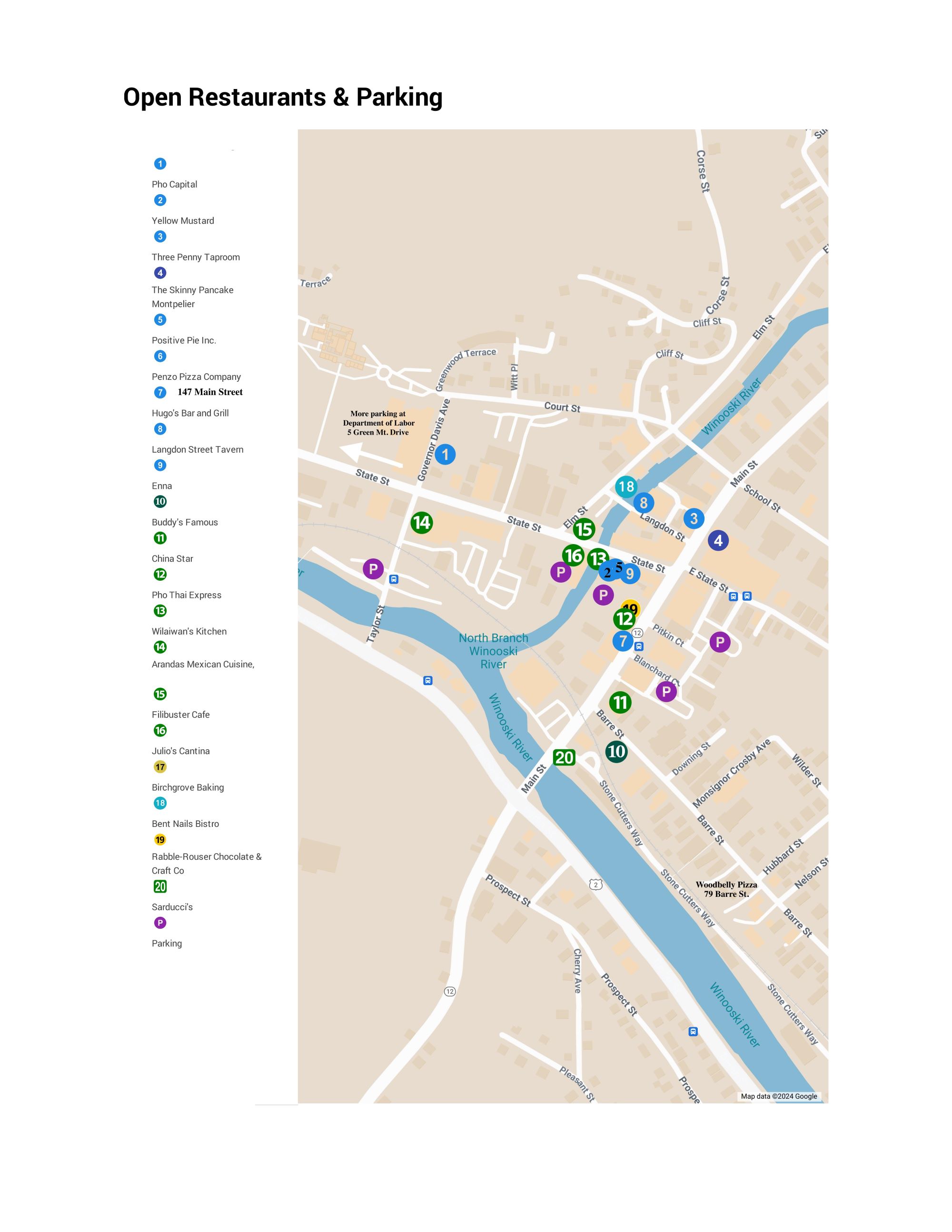 Eclipse Parking and Dining